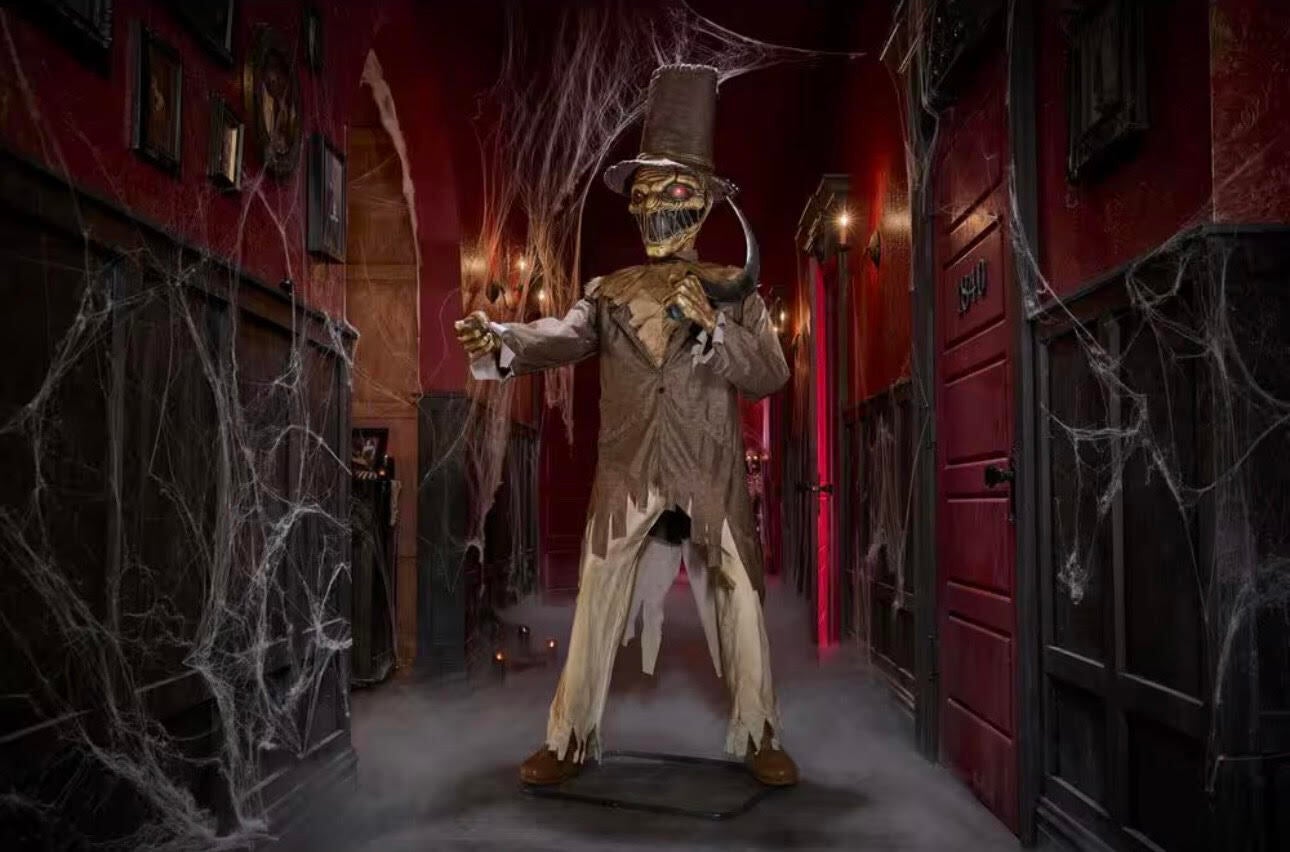 6.5 ft. Animated LED Soul Slasher | Merry and Spooky