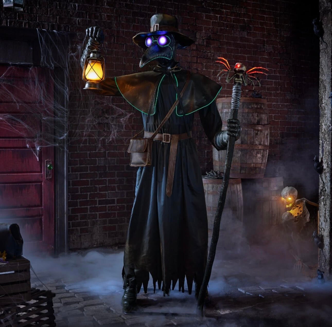 7 Ft. LED Plague Doctor | Merry and Spooky
